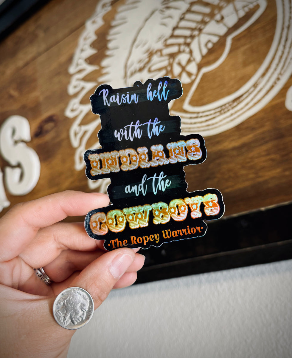 Hell Raisin’ sticker – The Ropey Warrior